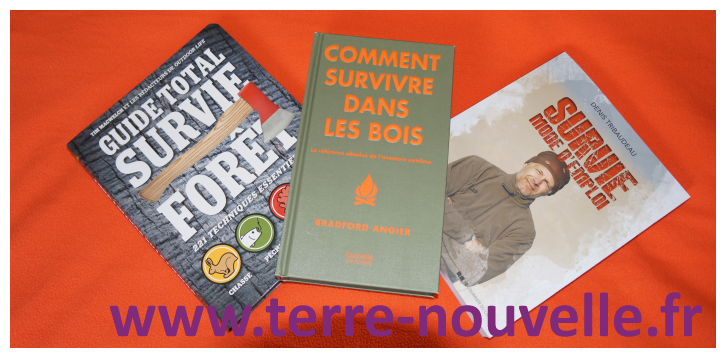 3 bons livres de survie | Terre nouvelle